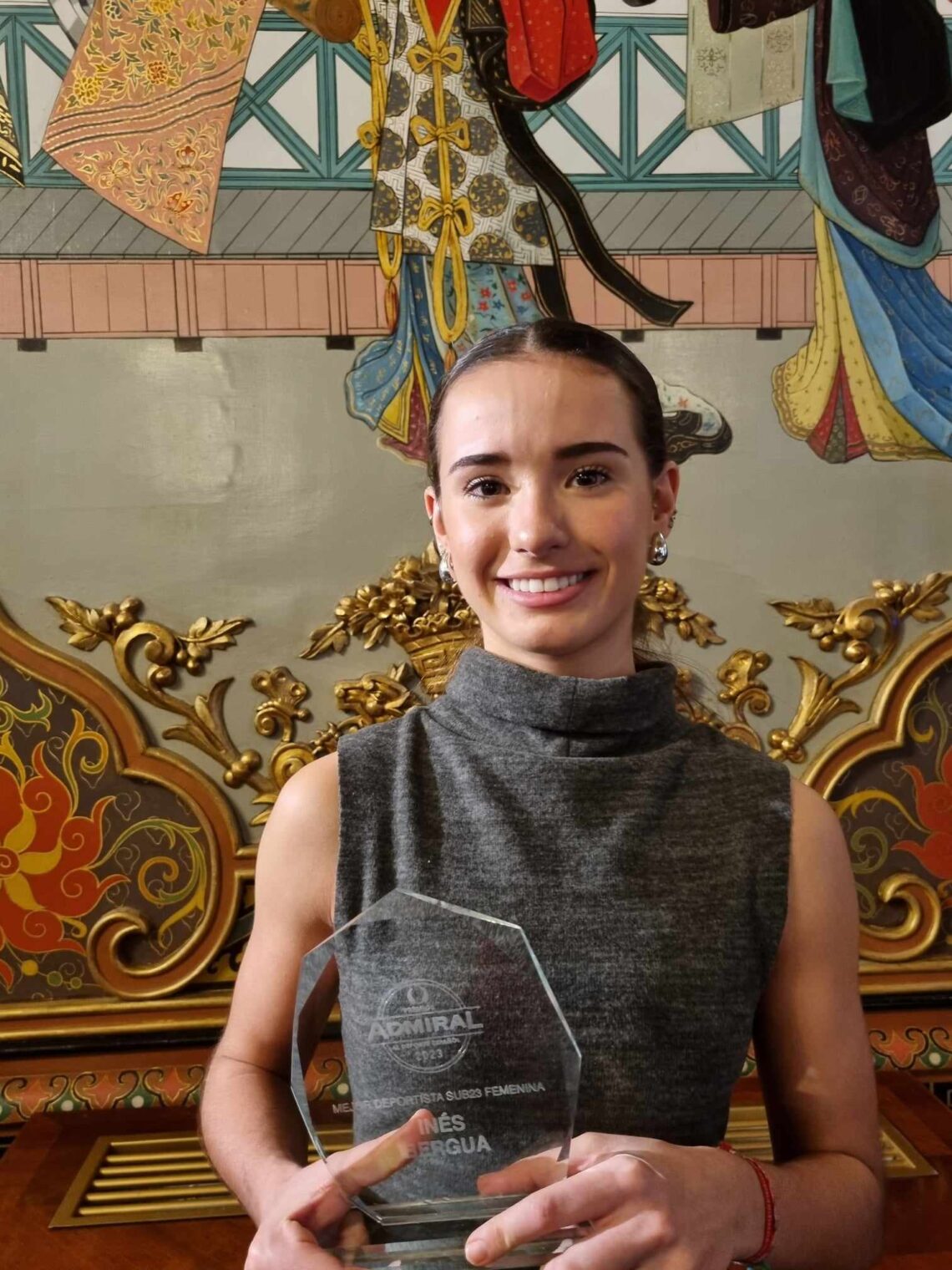 INÉS BERGUA, CAPITANA DEL CONJUNTO ESPAÑOL DE RÍTMICA: «HA HABIDO UNA ...
