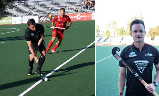 HUGO INGLIS Y SHEA McALEESE, JUGADORES DE HOCKEY DE NUEVA ZELANDA ...