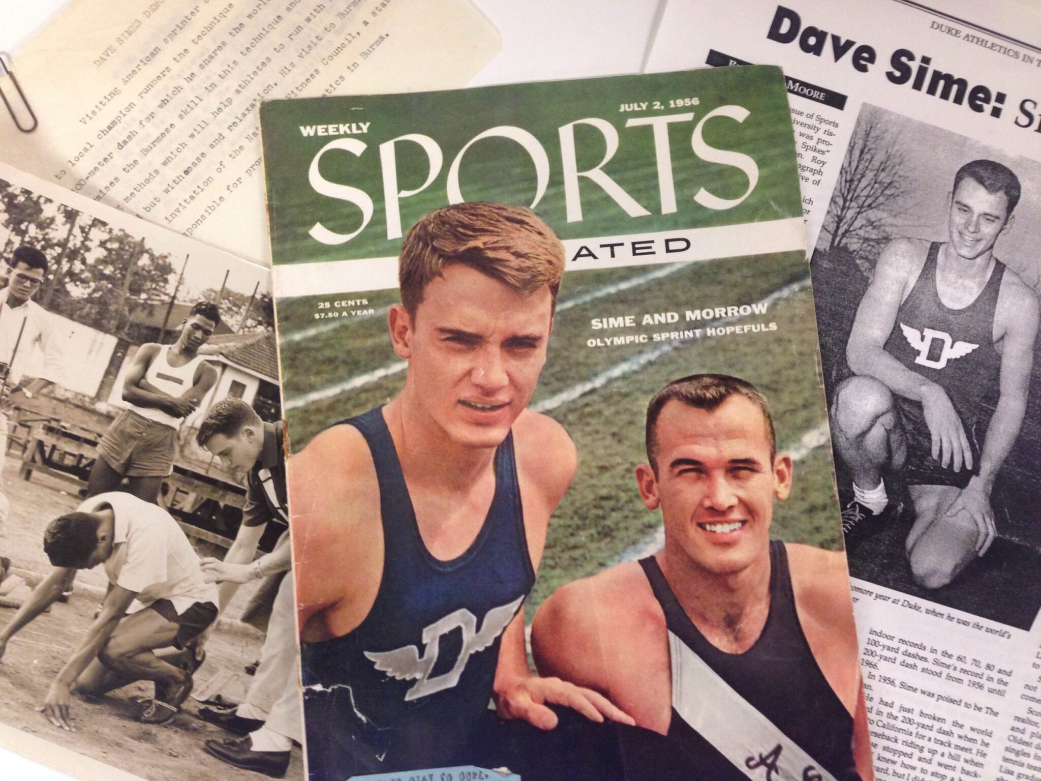 DAVE SIME: LA ESTRELLA DEL ATLETISMO ENCARGADA DE INTENTAR LA DESERCIÓN ...